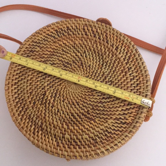 Bags | New Bali Boho Rattan Round Bags | Poshmark